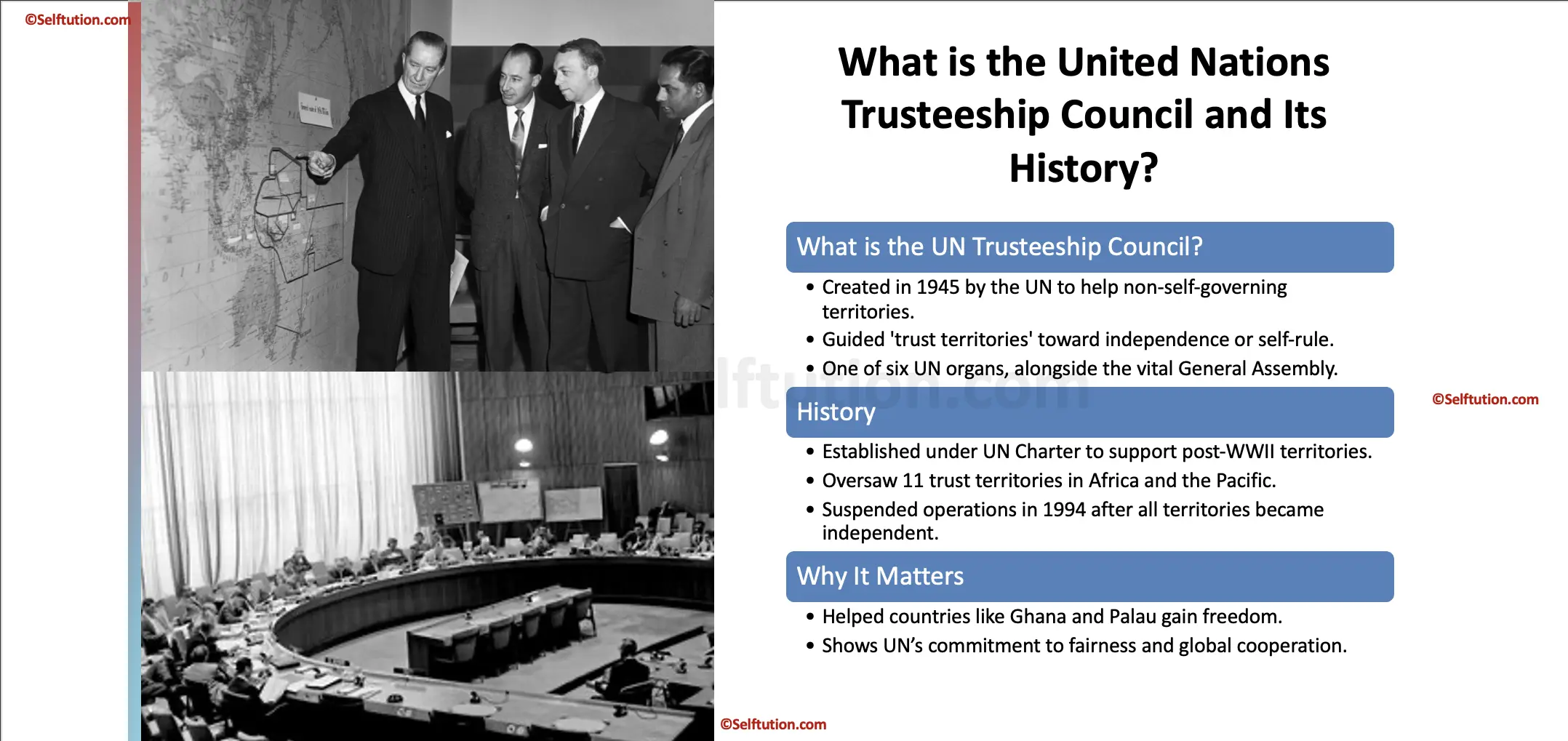 United Nations Trusteeship Council: A Simple Guide » Selftution